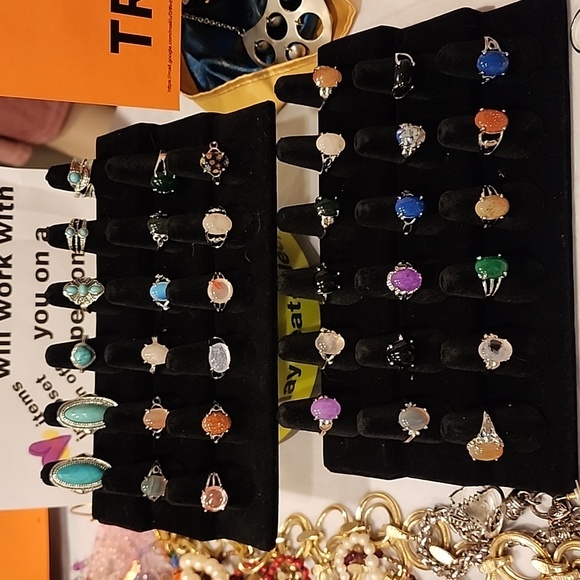 Jewelry | Single Ring Simulated Gemstones | Poshmark